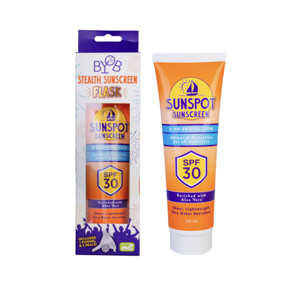 Stealth Flask Sunscreen — Spoilt Gift & Homewares