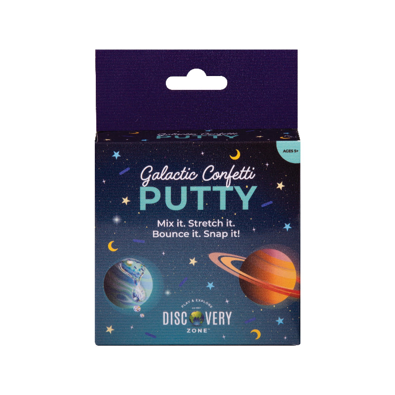Discovery Zone Space Confetti Putty — Spoilt Gift & Homewares