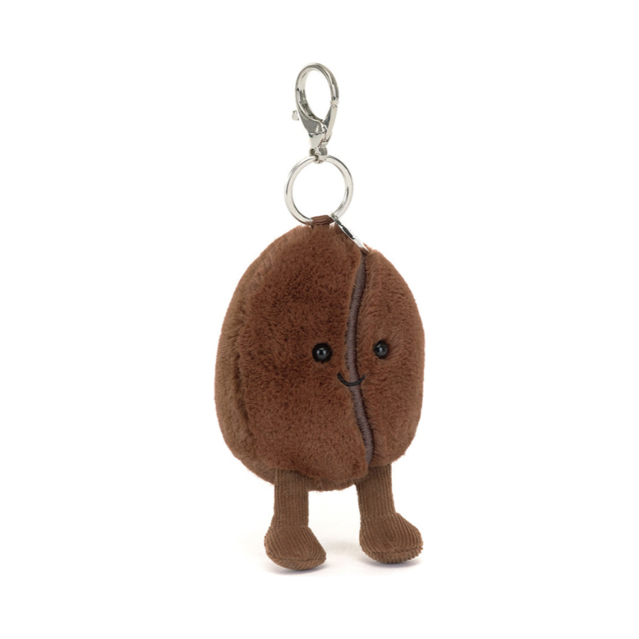 Jellycat Amuseable Coffee Bean Bag Charm — Spoilt Gift & Homewares