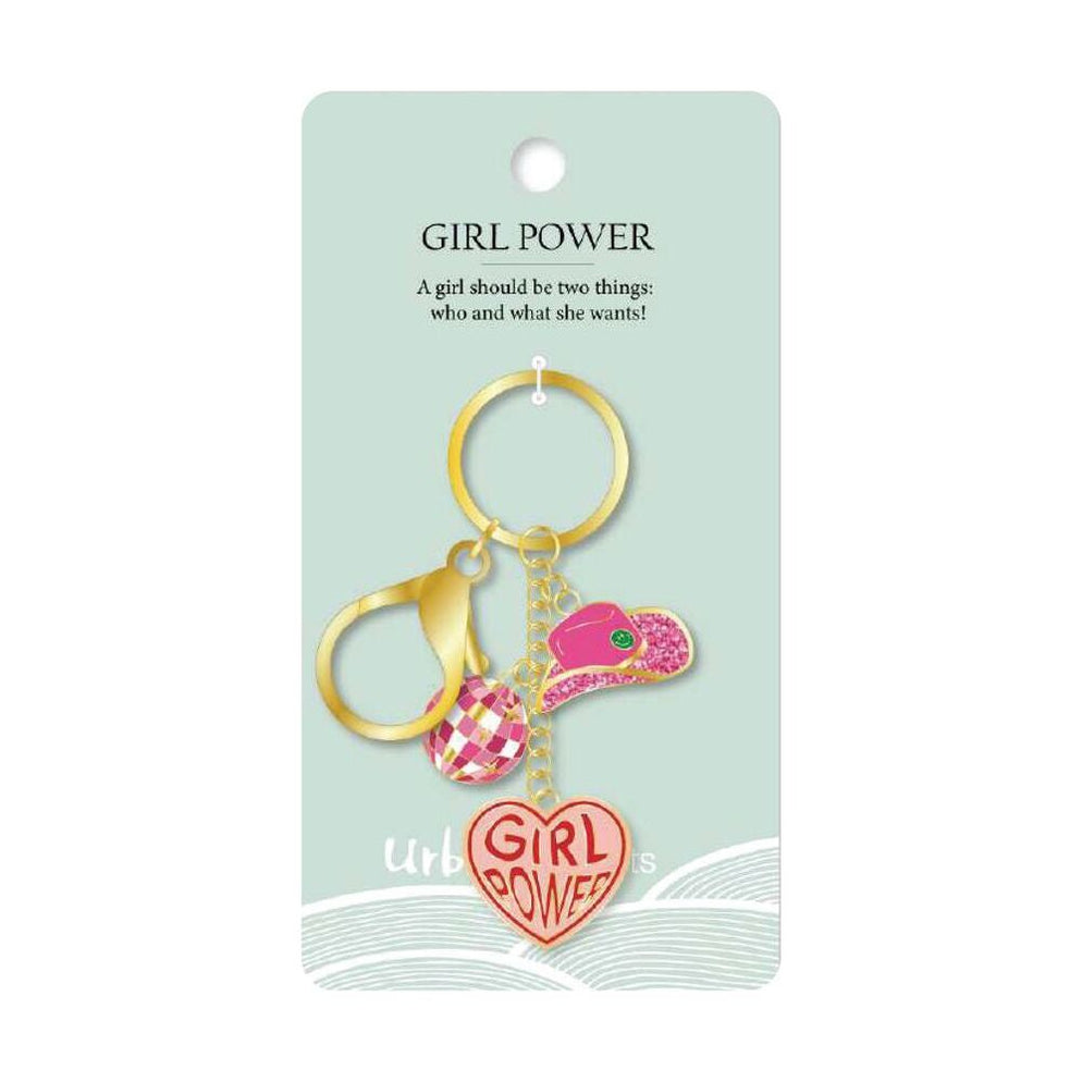 Girl Power Keyring — Spoilt Gift & Homewares