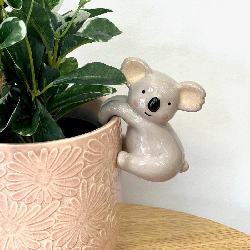 Koala Pot Hanger Grey 8cm — Spoilt Gift & Homewares