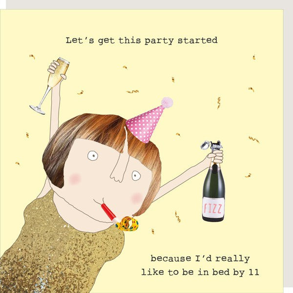 Party Started Card — Spoilt Gift & Homewares