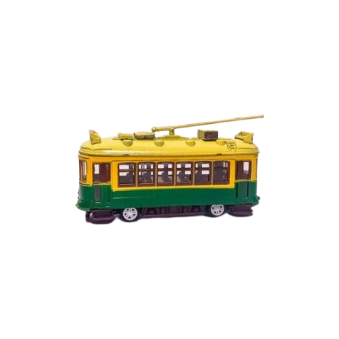 Yellow Top Tram Pullback Toy — Spoilt Gift & Homewares