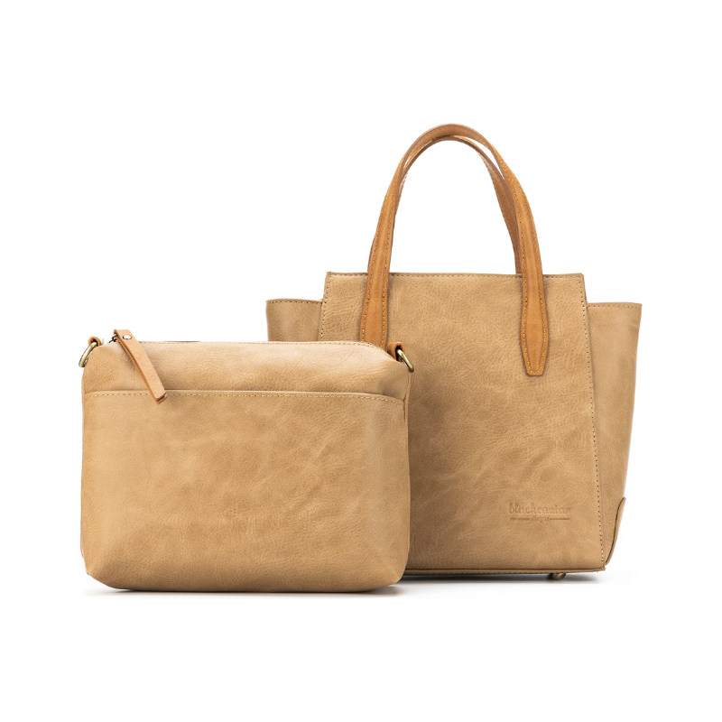 Black Caviar Vienna Oatmeal Handbag Set — Spoilt Gift & Homewares