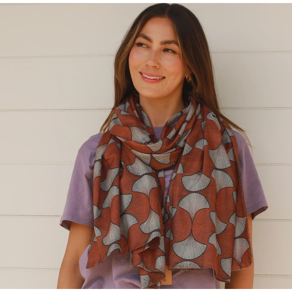 Libby Brown Scarf — Spoilt Gift & Homewares