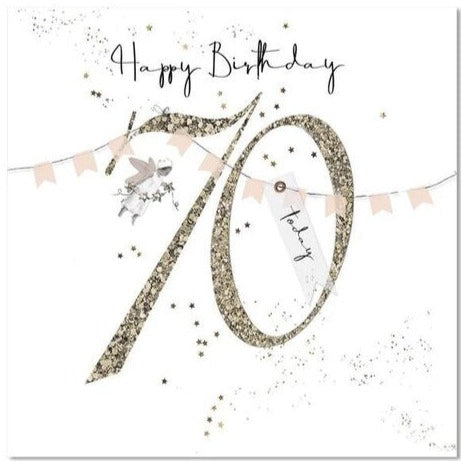 Happy Birthday 70 Card — Spoilt Gift & Homewares