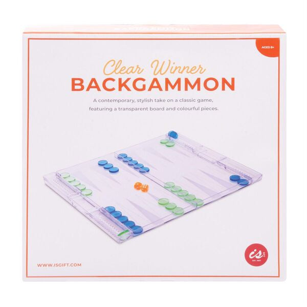 Clear Winner Backgammon Game — Spoilt Gift & Homewares