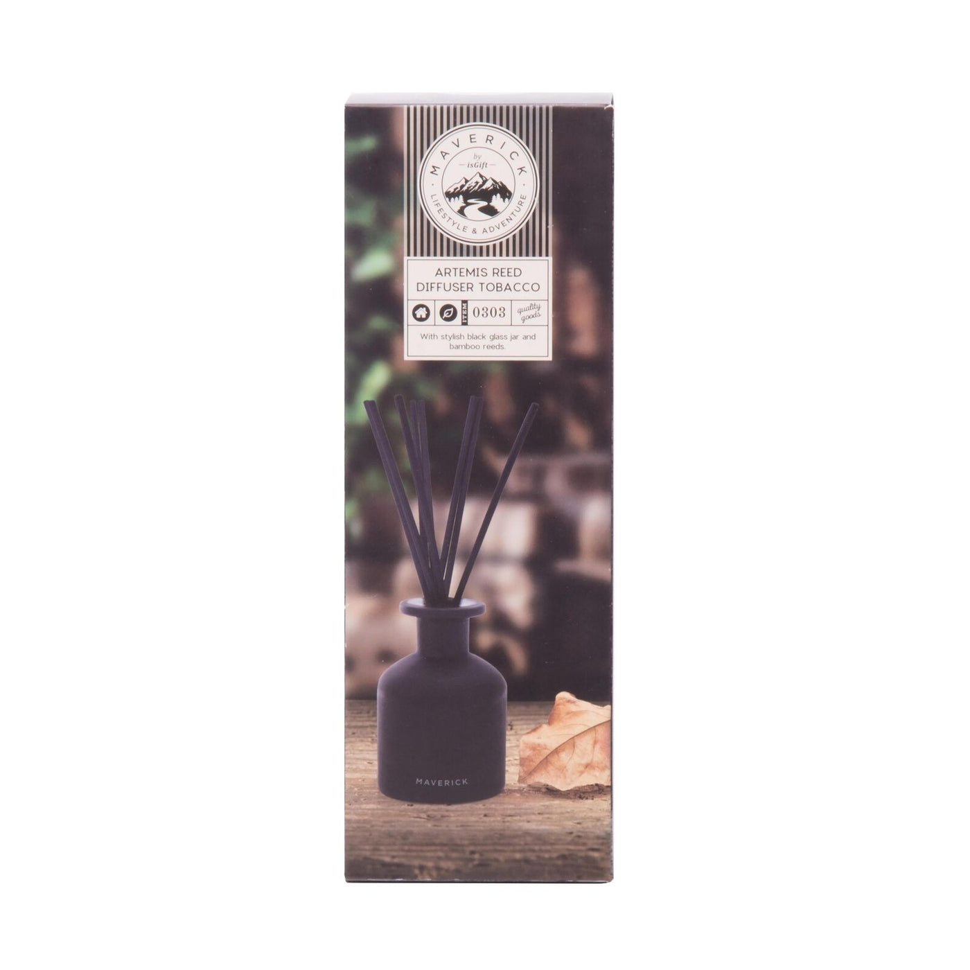 Maverick Artemis Tobacco Reed Diffuser 100ml — Spoilt Gift & Homewares