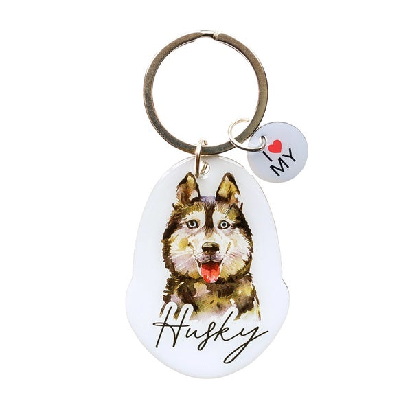 Husky Pet Keyring — Spoilt Gift & Homewares