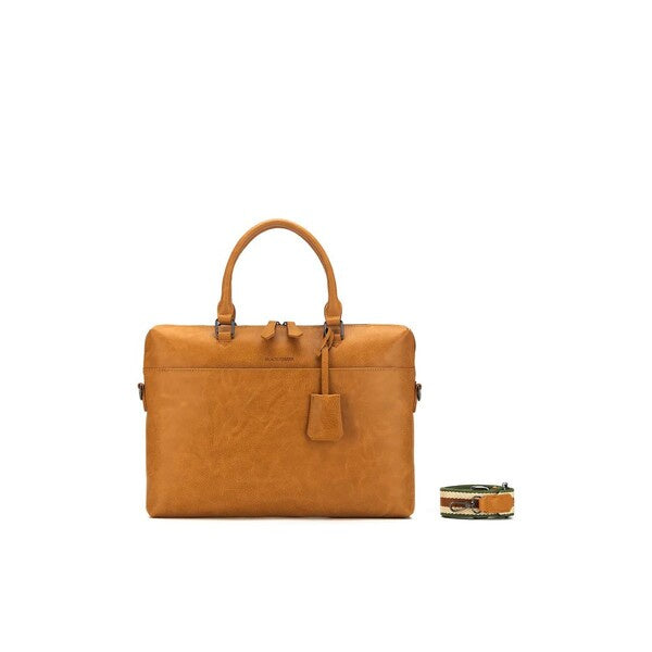 Black Caviar Roma Tan Computer Bag — Spoilt Gift & Homewares